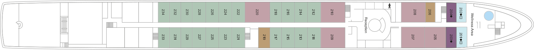TUI Maya Deck Plans | TUI River Cruises