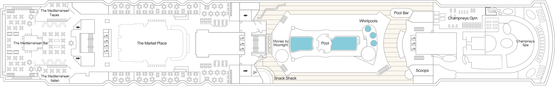 Marella Explorer Deck Plans | Marella Cruises | TUI.co.uk