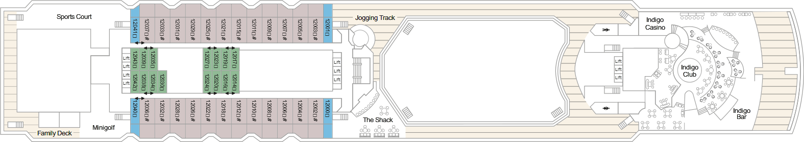 Marella Explorer Deck Plans | Marella Cruises | TUI.co.uk