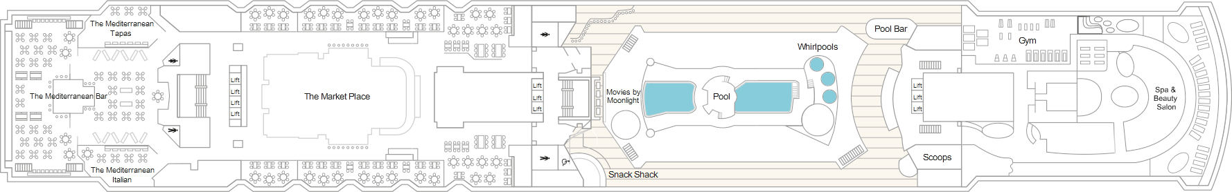 Marella Explorer Deck Plans | Marella Cruises | TUI.co.uk