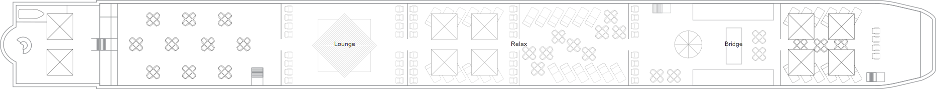 TUI Maya Deck Plans | TUI River Cruises