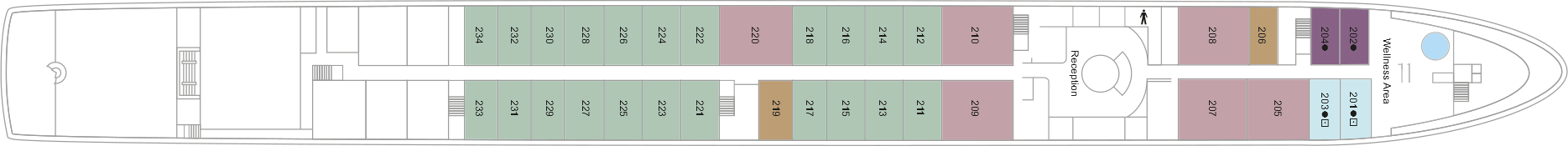 TUI Isla Deck Plans | TUI River Cruises