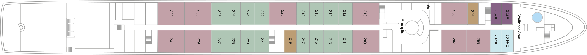 TUI Skyla Deck Plans | TUI River Cruises