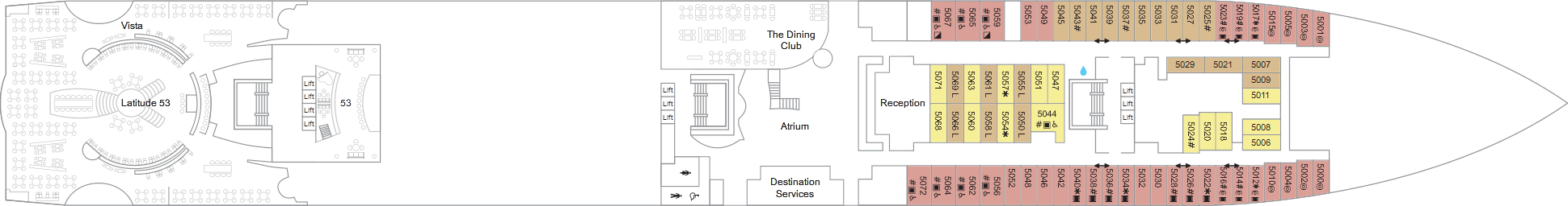 Marella Explorer Deck Plans | Marella Cruises | TUI.co.uk