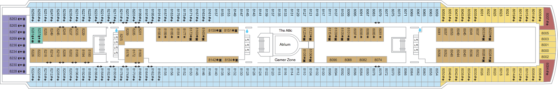 Marella Explorer Deck Plans | Marella Cruises | TUI.co.uk