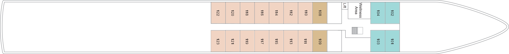 TUI Aria Deck Plans | TUI River Cruises