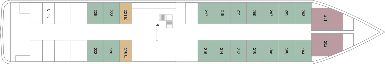 TUI Al Horeya Deck Plans | TUI River Cruises