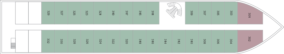 TUI Bahareya Deck Plans | TUI River Cruises