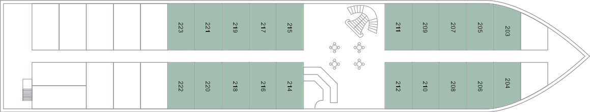 TUI Bahareya Deck Plans | TUI River Cruises