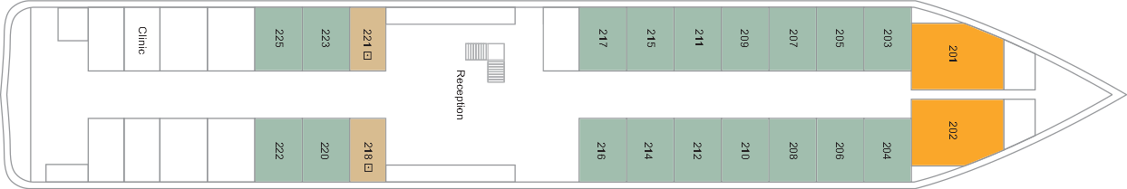 TUI Al Horeya Deck Plans | TUI River Cruises