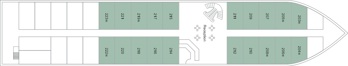 TUI Bahareya Deck Plans | TUI River Cruises